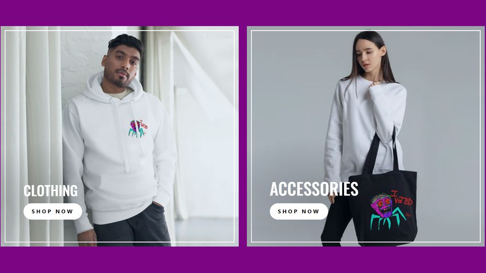 That hilarious viral 'I voted' sticker is the biggest winner of the US elections | Creative Bloq