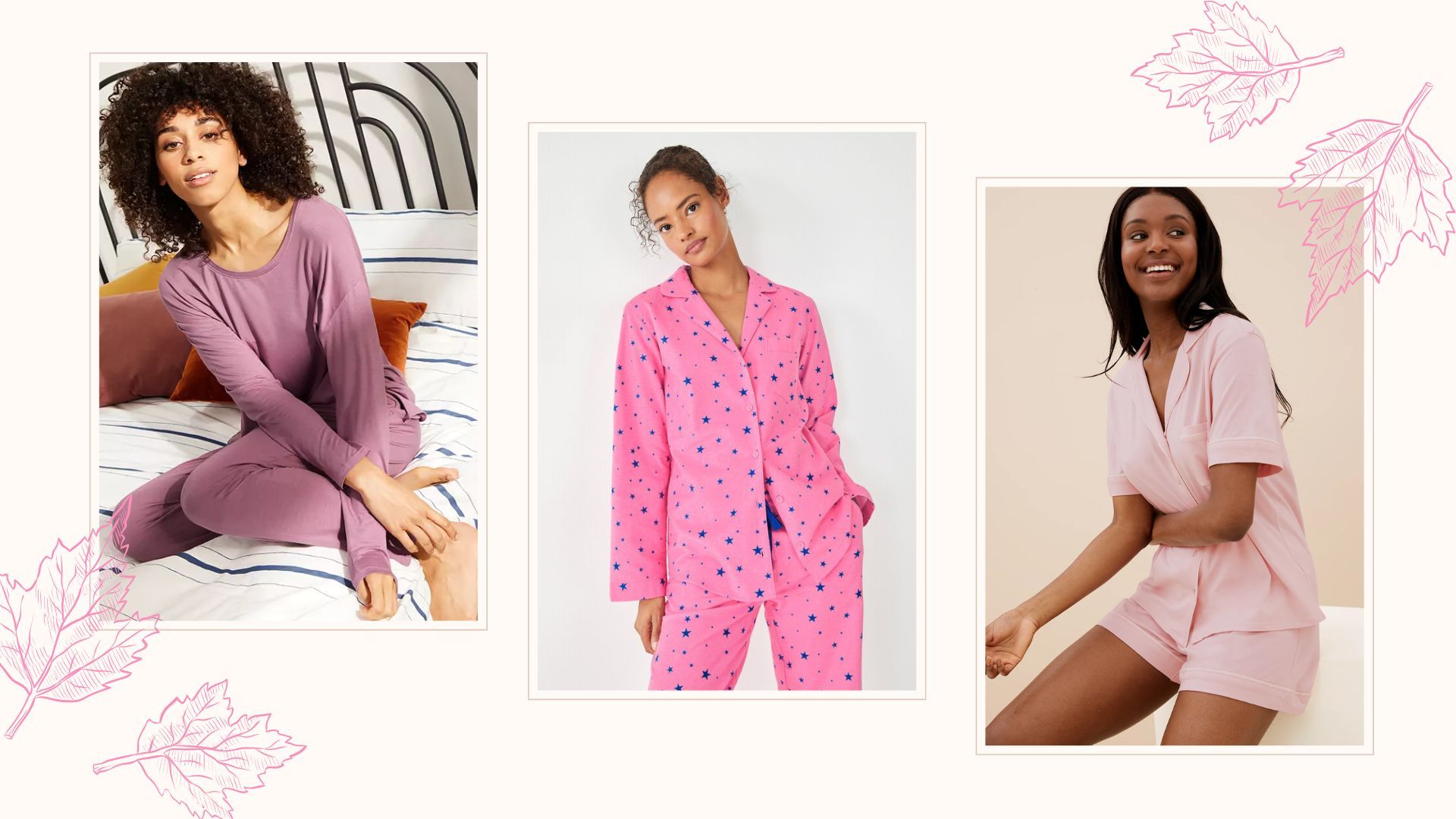 Pink pajamas set: Luxurious pink nightwear outfits to shop | Woman & Home