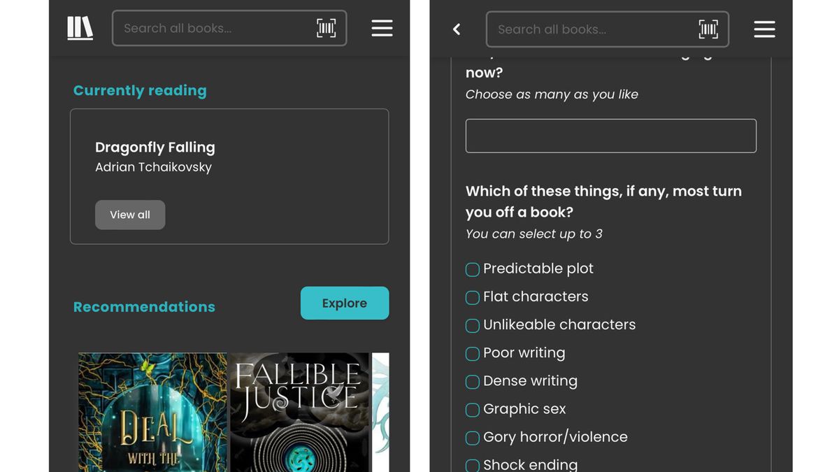 This app is scarily good at giving book recommendations | TechRadar