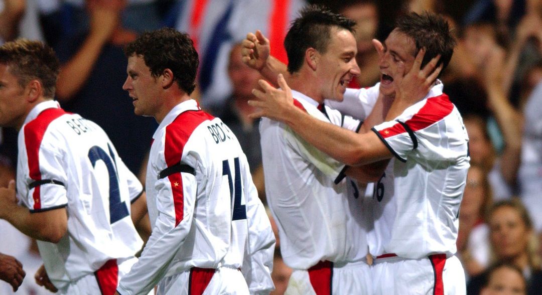Gallery: Frank Lampard's England career | FourFourTwo