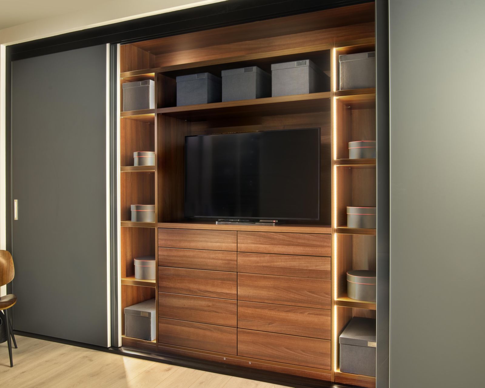 Bedroom TV ideas to hide or display your screen | Livingetc