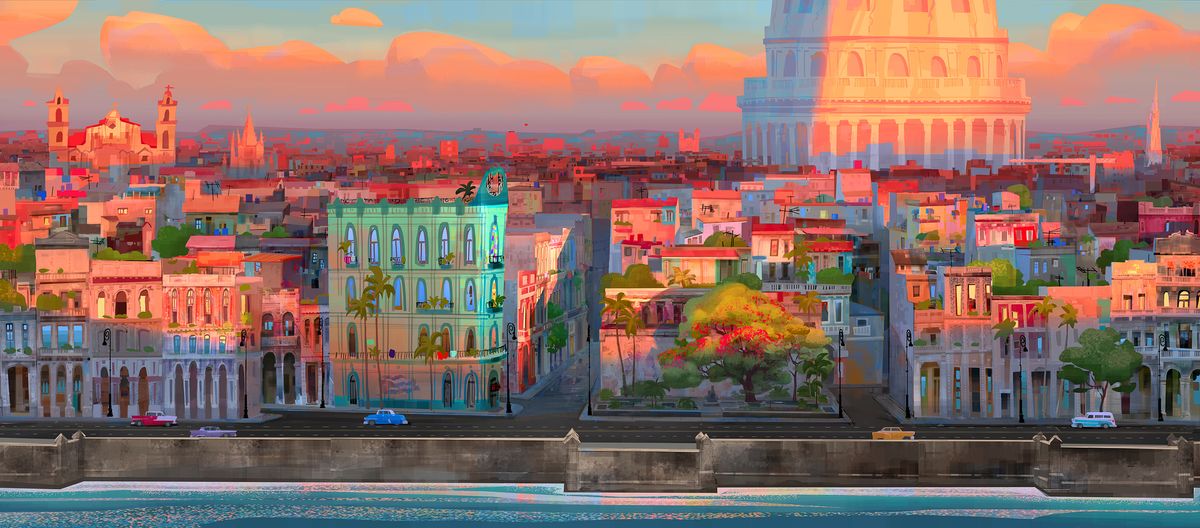 How vintage graphics inspired Vivo - Netflix's stunning new animated ...