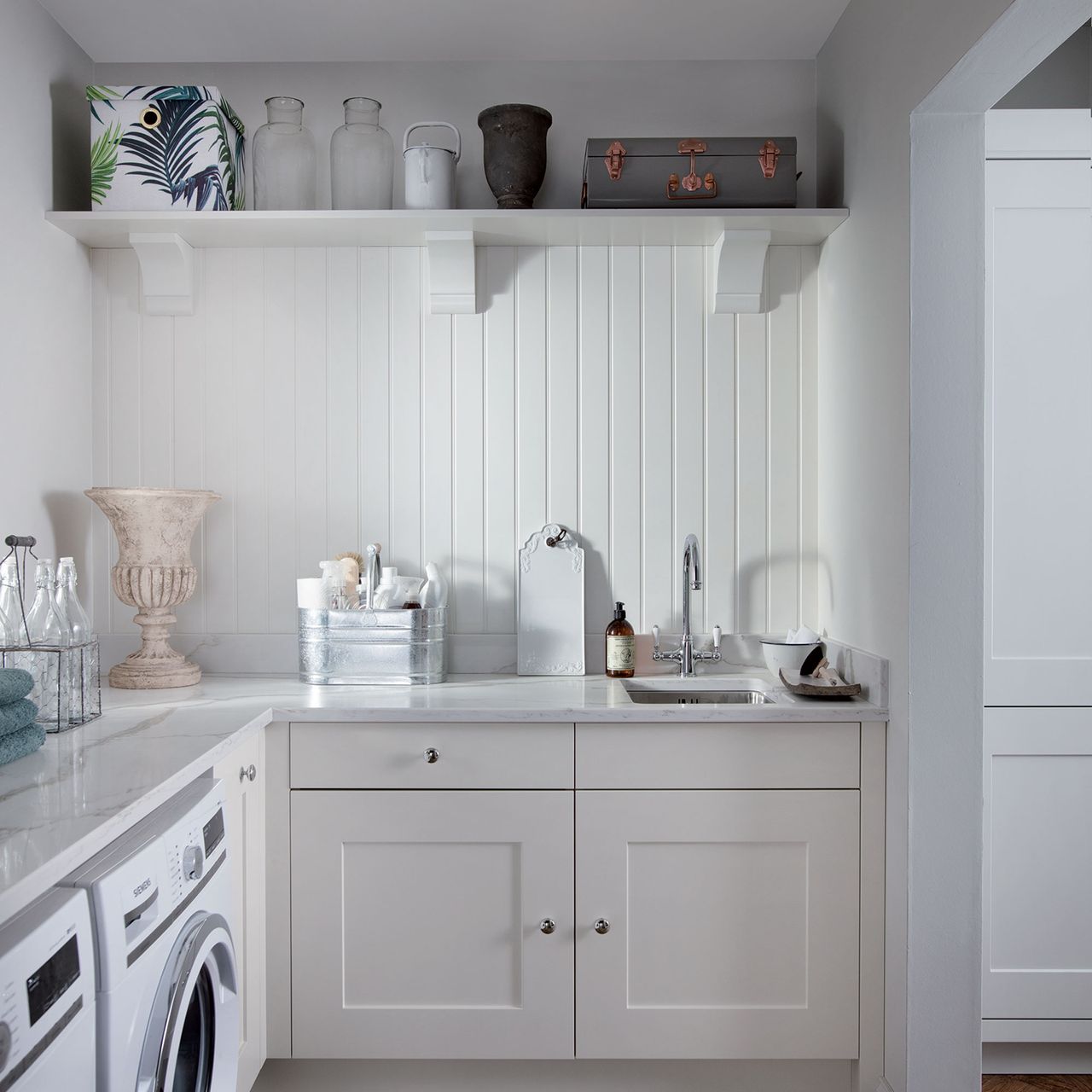 Country utility room ideas to add warmth to a practical space | Ideal Home