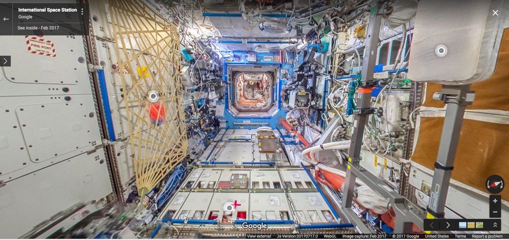 Explore the International Space Station with Google Street View | Space