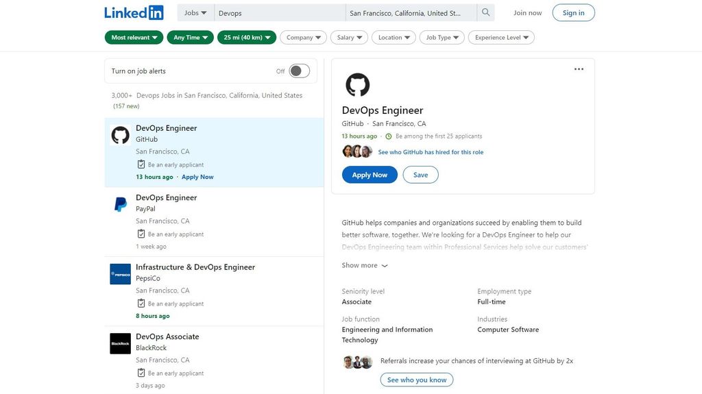 LinkedIn Jobs review | TechRadar