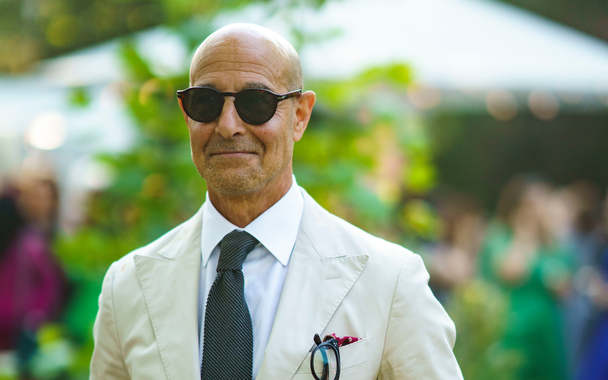 Inside Stanley Tucci's fashionable but functional backyard | Homes and ...