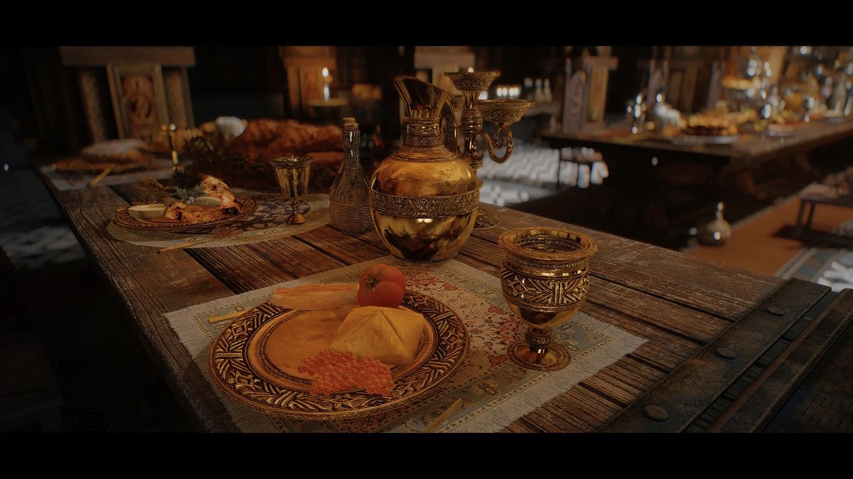 This Skyrim mod makes tableware so gloriously beautiful I can't stop ...