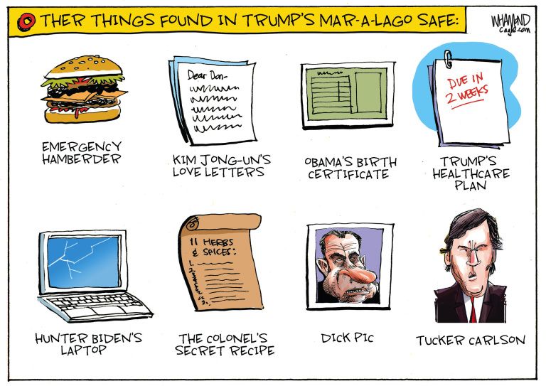 9 scathingly funny cartoons about the Mar-a-Lago raid | The Week