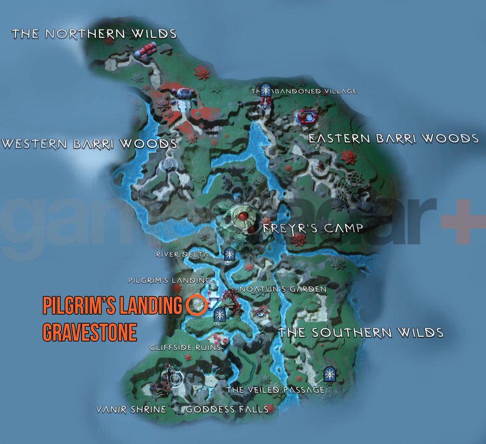All God of War Ragnarok Berserker locations and Gravestones | GamesRadar+