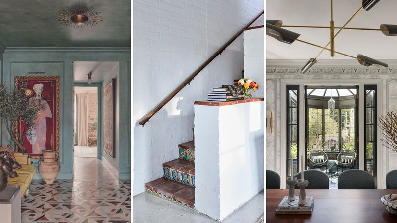 Ways to reduce visual clutter in an entryway