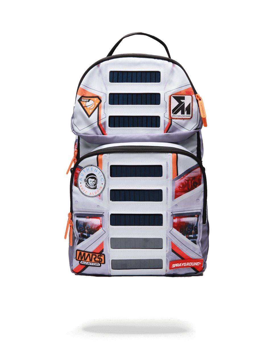Buzz Aldrin and Sprayground Unveil a Solar Backpack for Your Mars Visit ...