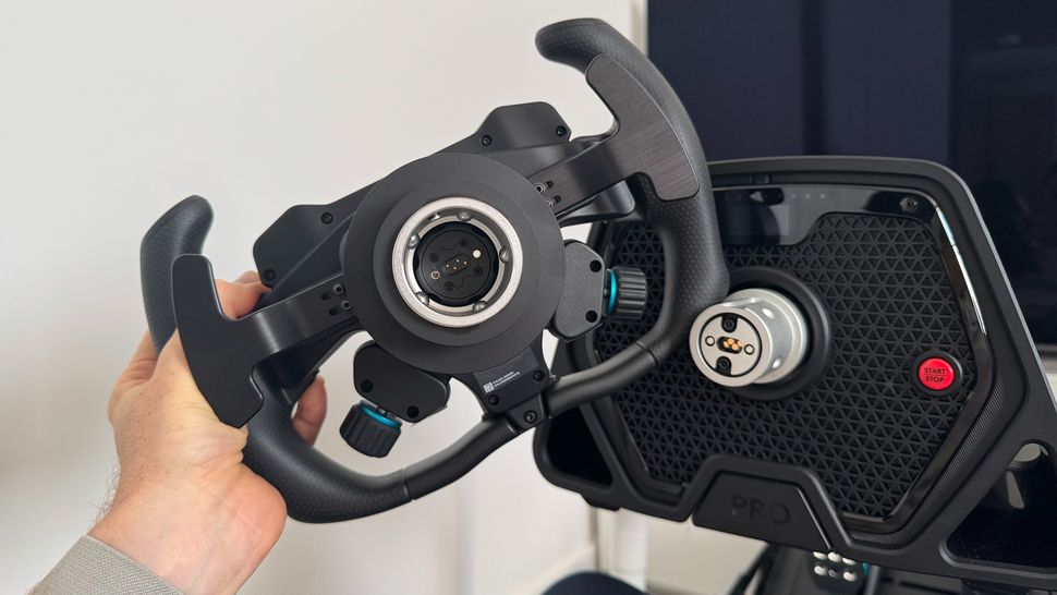 Logitech G RS Wheel Hub review: " Takes the excellent G Pro to an even ...