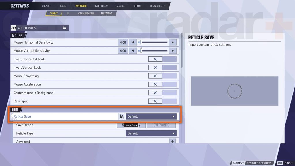 Best Marvel Rivals crosshairs and reticle codes to use | GamesRadar+