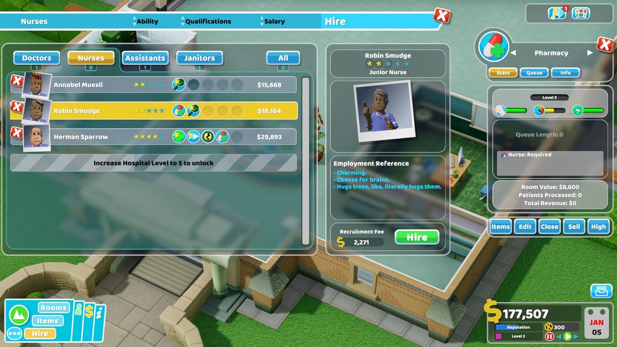 Two Point Hospital [PC review]: Curing laughter & diagnosing patients ...
