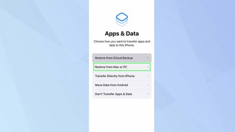 How to transfer data from iPhone to iPhone | Tom's Guide