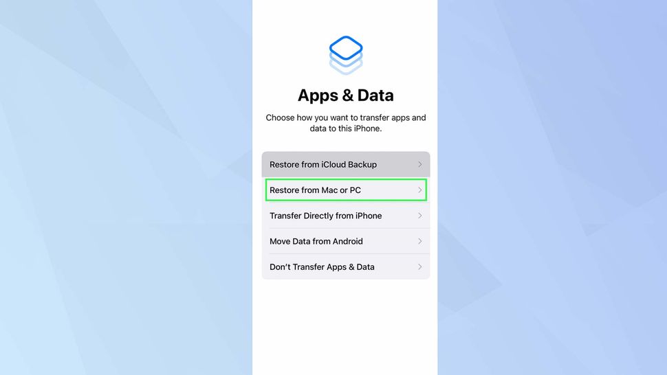 How to transfer data from iPhone to iPhone | Tom's Guide
