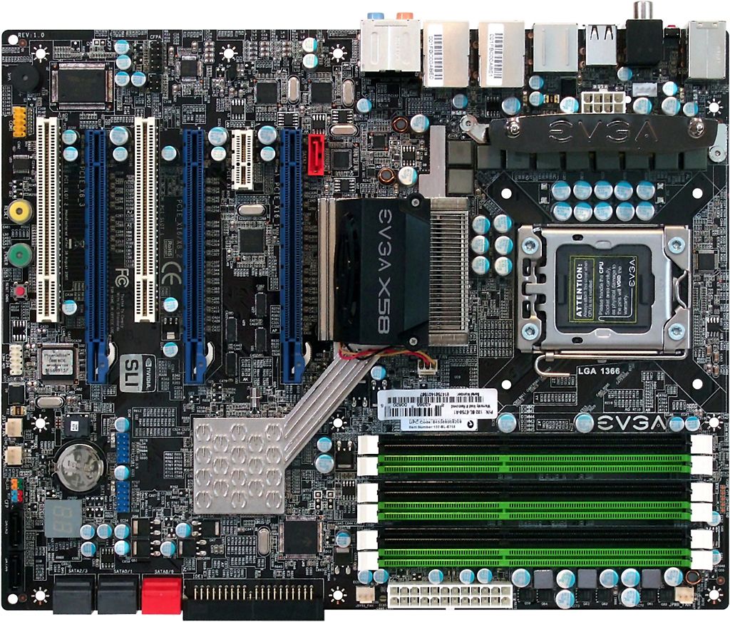 EVGA X58 3X SLI - Intel X58 Roundup: Six $300+ Platforms Compared | Tom ...