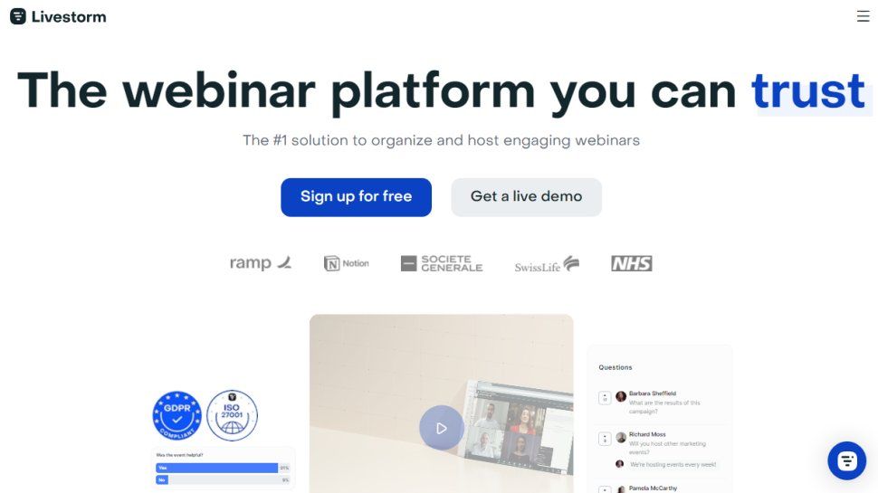 Best webinar software of 2024 | TechRadar