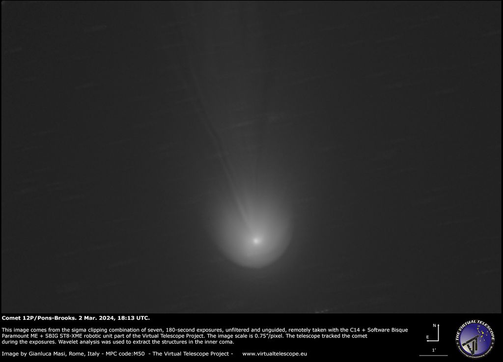 Here's how to see 'horned' comet 12P/Pons-Brooks at its brightest this ...