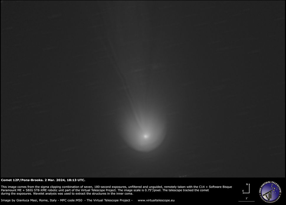 Here's how to see 'horned' comet 12P/Pons-Brooks at its brightest this ...