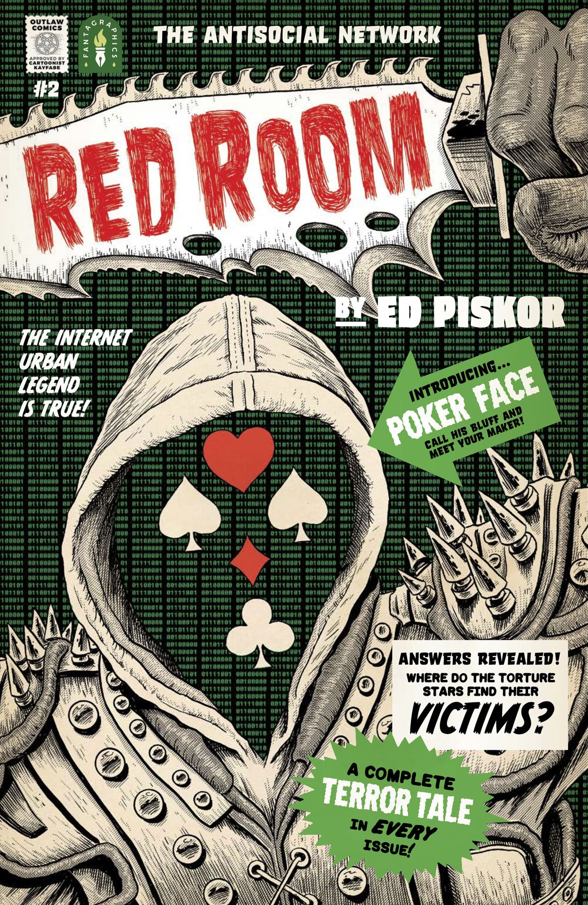 Ed Piskor explores Dark Web psychopaths in the splatterpunk Red Room #2 ...