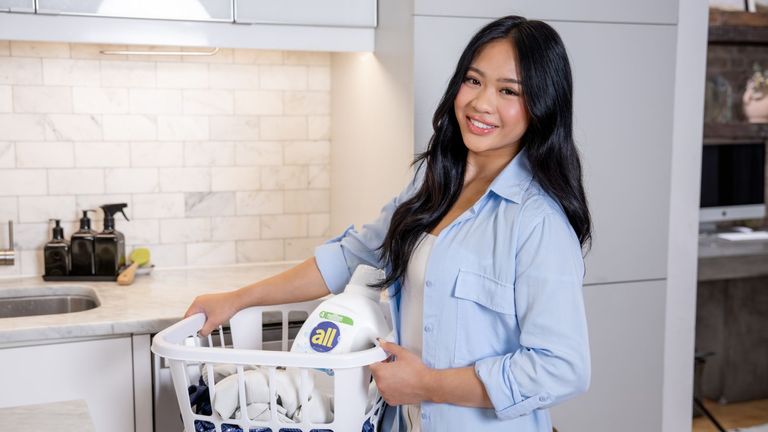 Suni Lee's trick for clearer skin starts in the laundry room | Homes ...