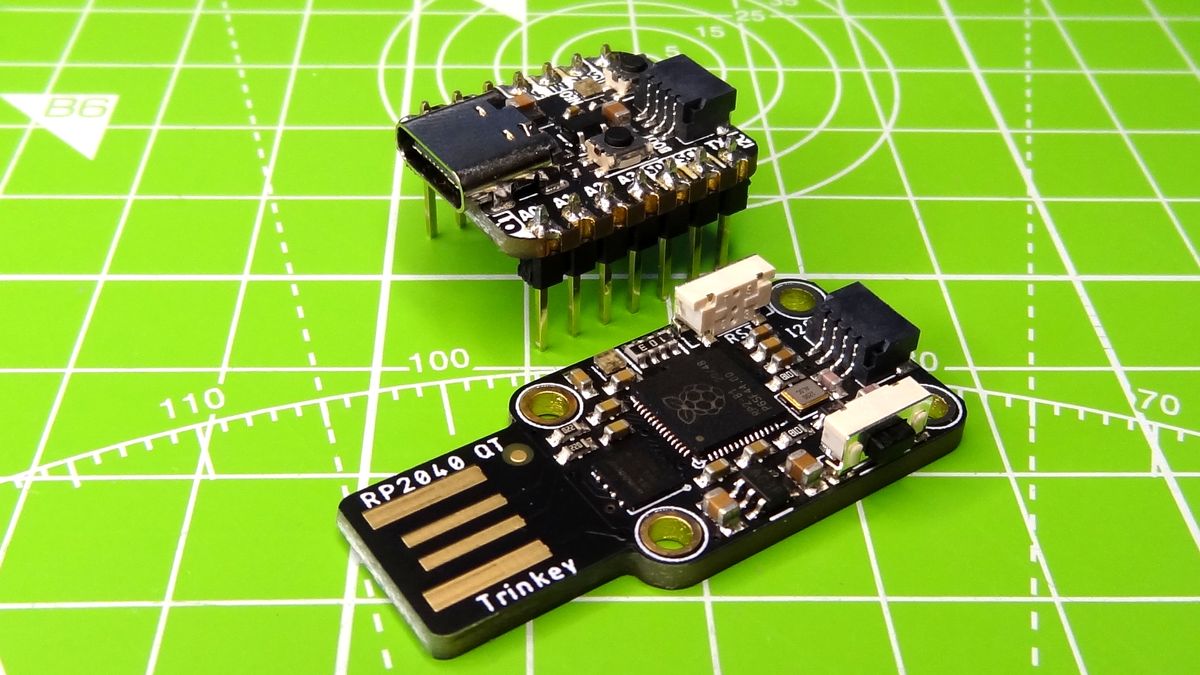 Adafruit Trinkey QT2040 Review | Tom's Hardware