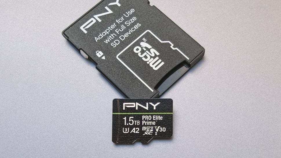 PNY Pro Elite Prime microSDXC review: miniature memory card with ...