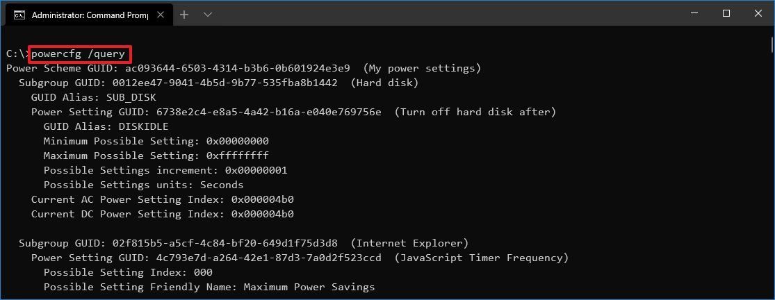 How to use powercfg to control power settings on Windows 10 | Windows Central