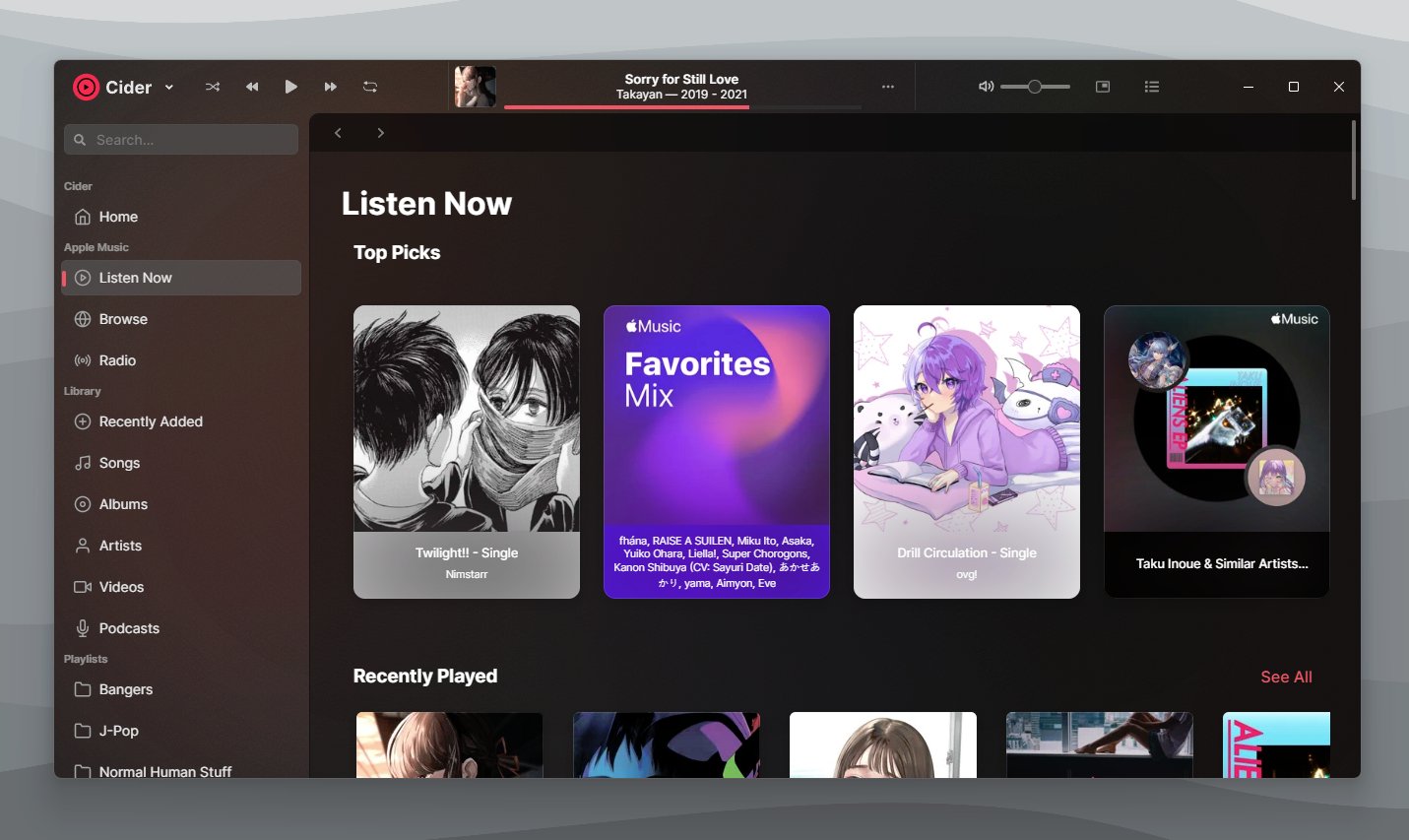 Cider Is The Apple Music App For Windows We ve Been Waiting For IMore Cider Is The Apple Music App For Windows We ve Been Waiting For IMore