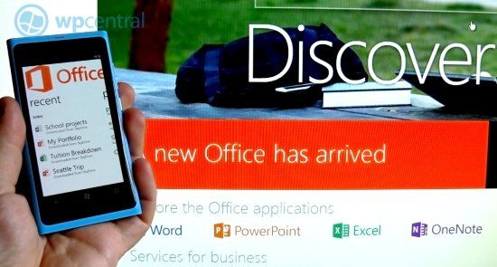Windows Phone 8 – Office 2013 spotted in mockup | Windows Central