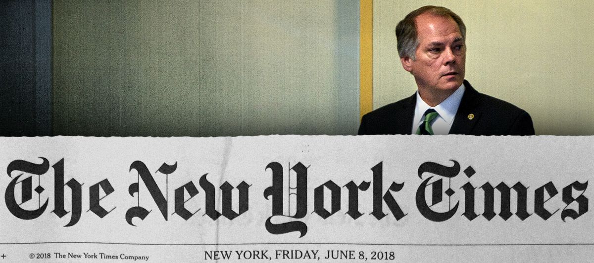 The DOJ seized a New York Times' reporter's phone and email records ...