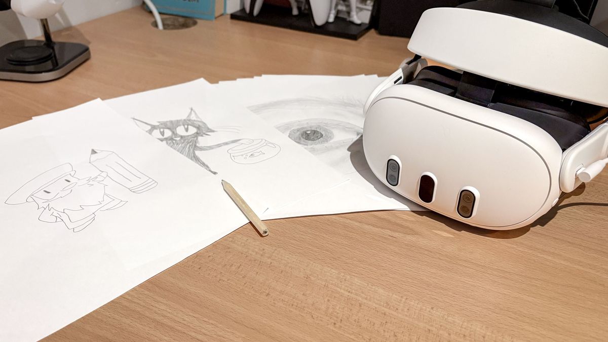 I have no artistic bone in my body, but this Meta Quest VR app just ...
