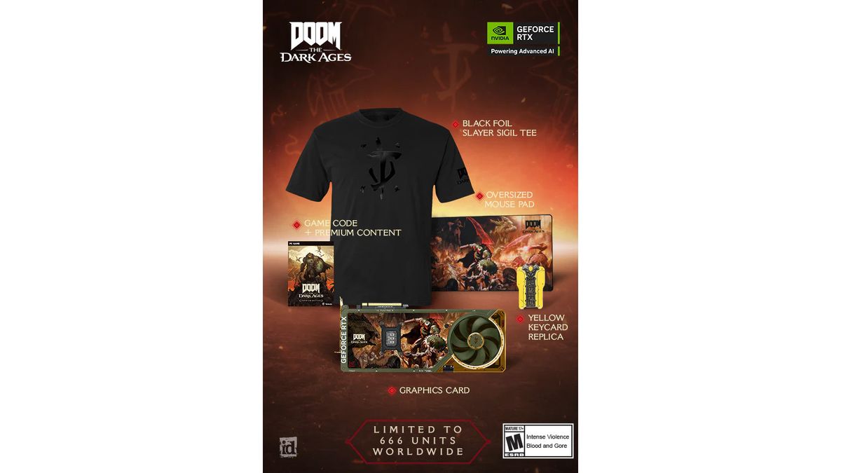 Asus RTX 5080 Doom-inspired GPU costs as much as an RTX 5090 | Tom's ...