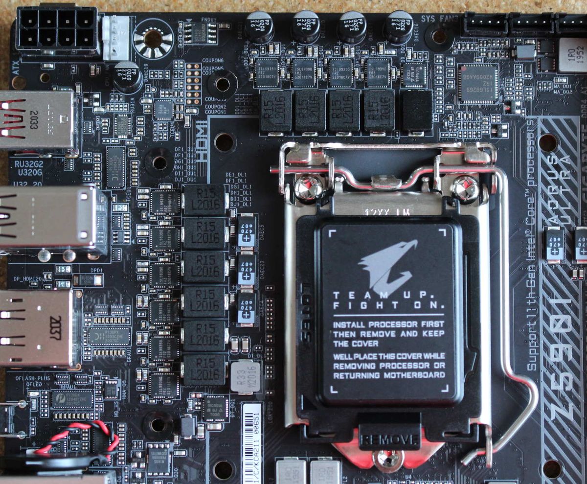 Gigabyte Z590I Aorus Ultra - Rocket Lake Rumble: Three Mini-ITX Z590 ...