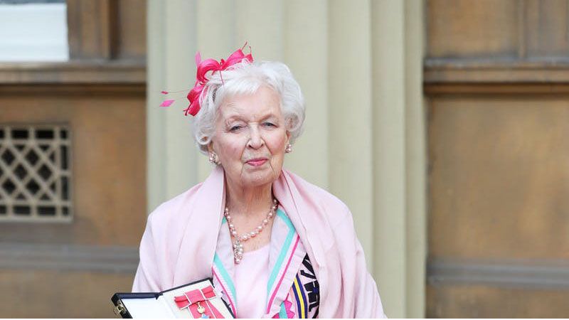 June Whitfield 'one feels so honoured' as she's made a Dame | What to Watch
