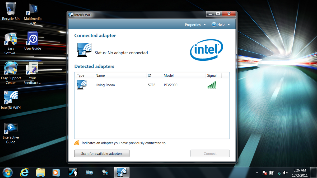 Forget HDMI. Intel's WiDi Makes It Easy - Samsung Series 7 11.6" Slate ...