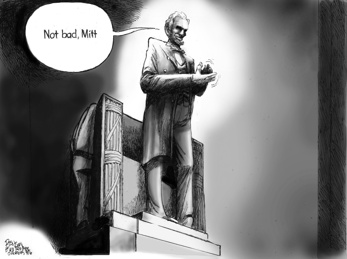 Political Cartoon U.S. Mitt Romney 2016 | The Week