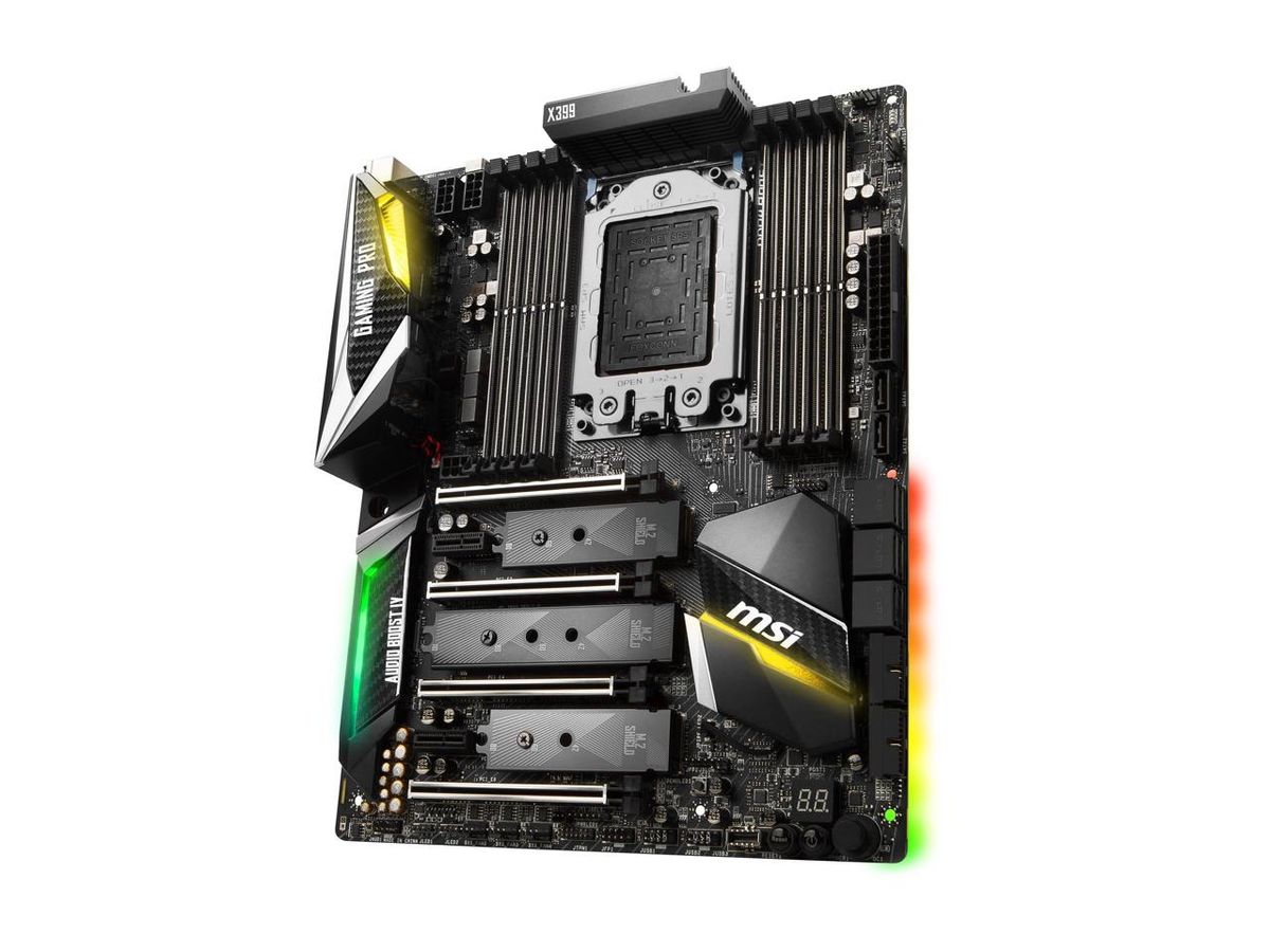 MSI Readies X399 Gaming Pro Carbon AC Threadripper Motherboard | Tom's ...