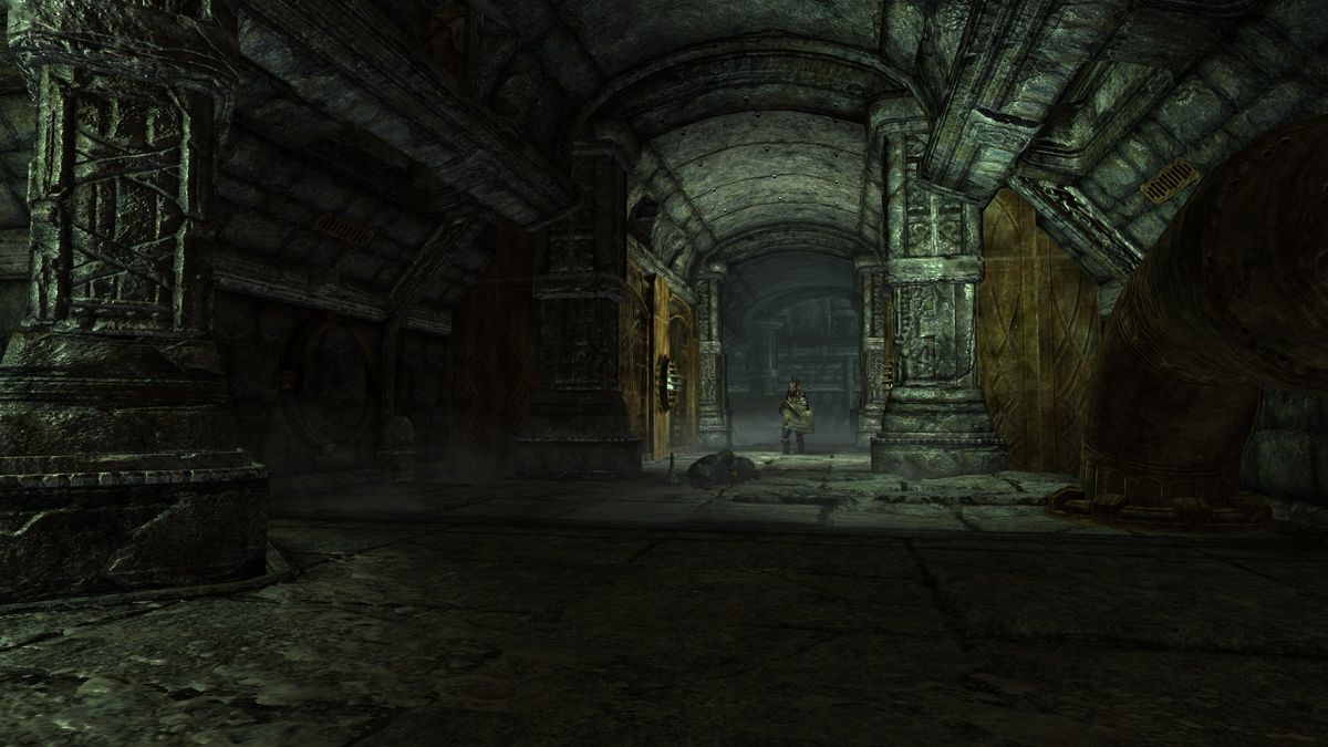 I graduated from Skyrim's magic school without casting a single spell ...