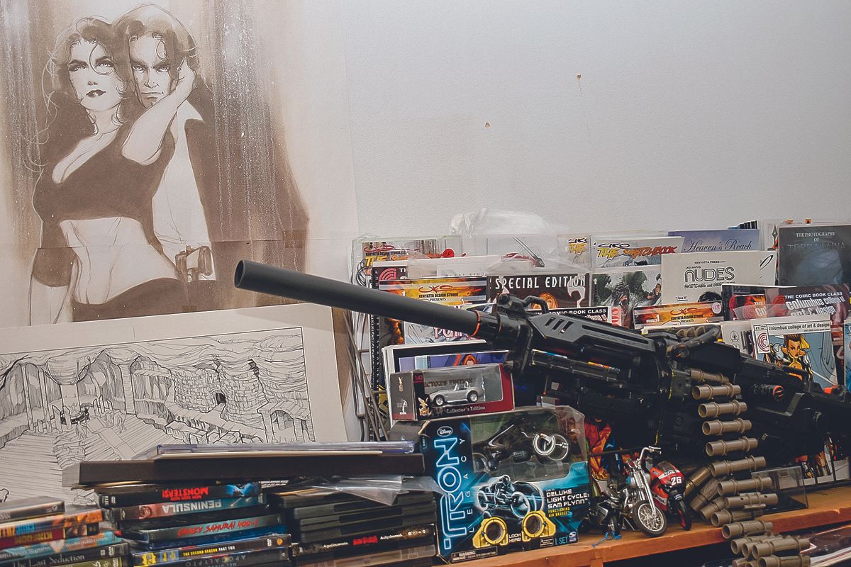 Artist in Residence: inside the imagination dimension of comic ...