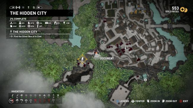 The Hidden City document locations - Complete Shadow of the Tomb Raider ...