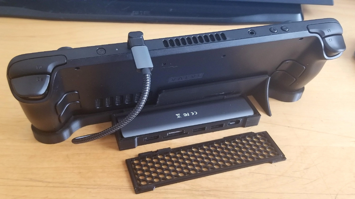 This Steam Deck dock was 3D printed and it might might make an official ...
