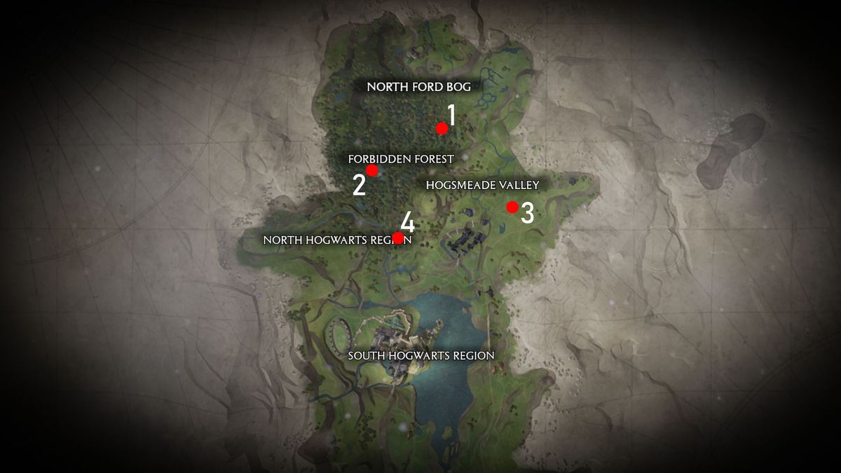 Where to find all of the Ancient Magic Hotspots in Hogwarts Legacy | Windows Central