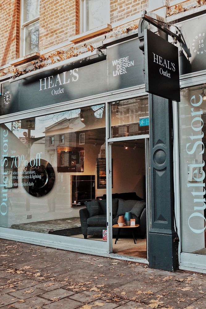 Heal's open outlet store in Chiswick