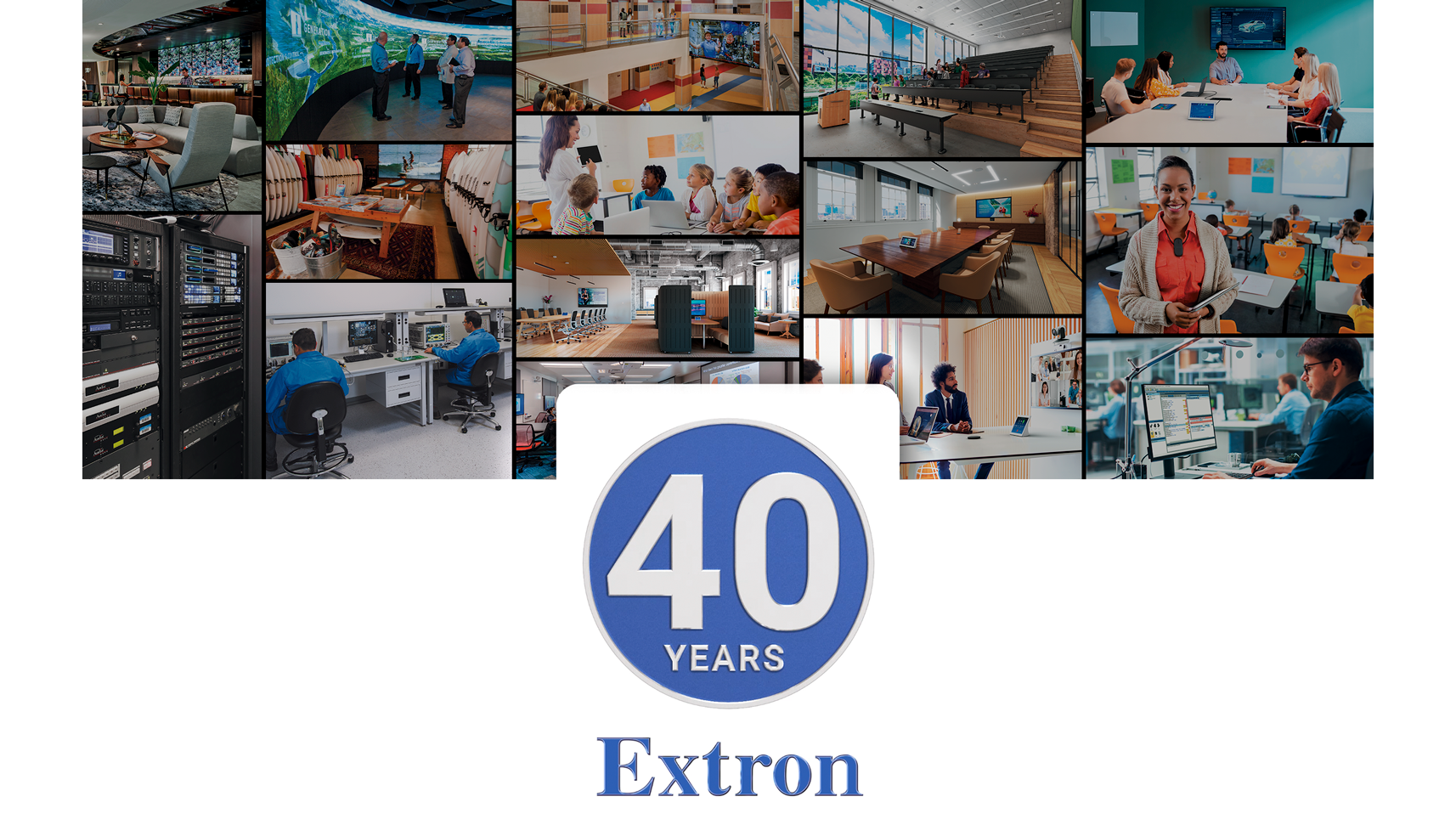 Extron Celebrates 40 Years of Service, Support, and Solutions | AVNetwork