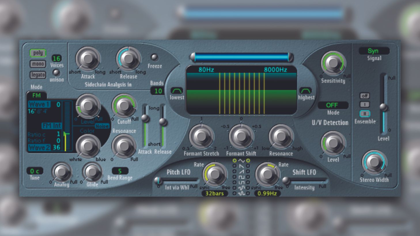 "Most DAWs include some form of vocoder plugin, so why not use what you ...