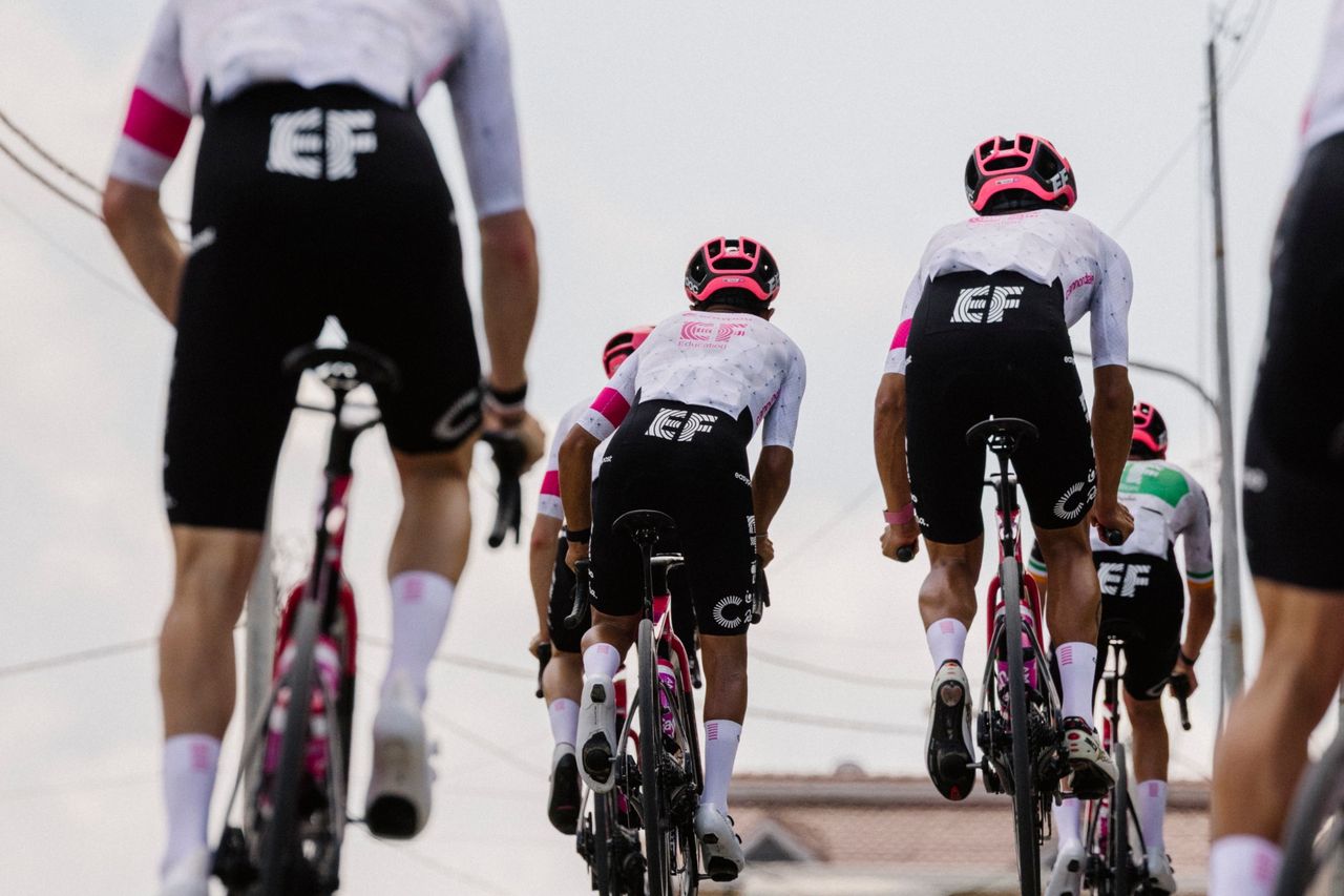 EF Pro Cycling and Rapha reveal sparkling white Giro d'Italia switch ...