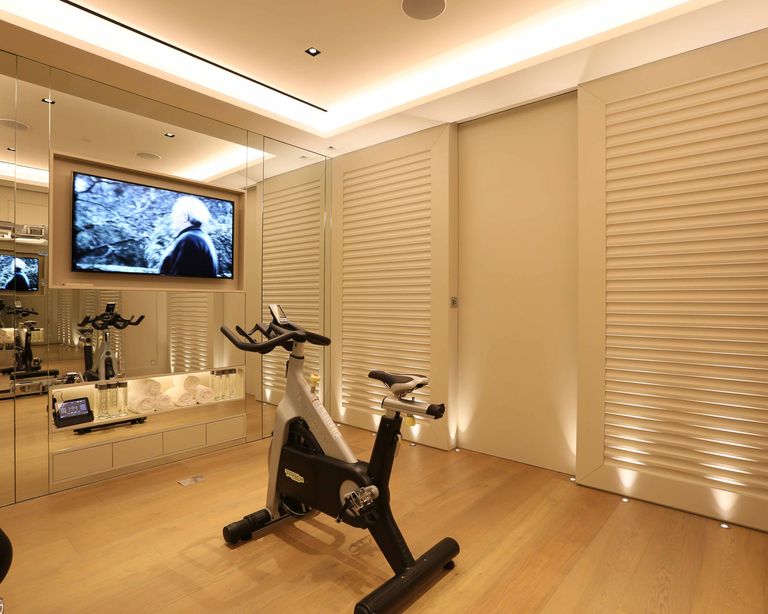 Home gym lighting ideas to light up your workout space | Real Homes