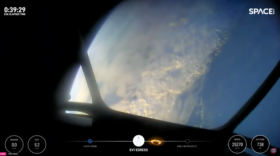 SpaceX Polaris Dawn astronauts complete 1st private spacewalk (video ...